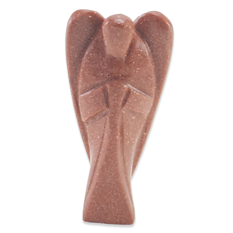 Red Goldstone Angel (2 Inch) for encouraging confidence